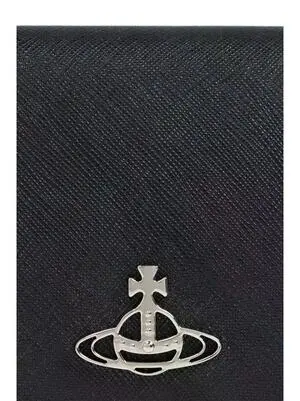VIVIENNE WESTWOOD Bi-fold Logo Plaque Wallet