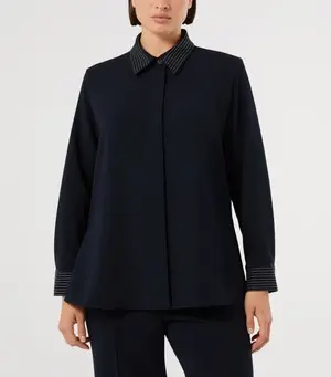 Marina Rinaldi Embroidered Shirt