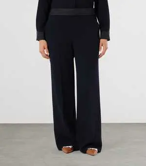 Marina Rinaldi Cady Wide-leg Trousers