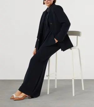 Marina Rinaldi Cady Wide-leg Trousers