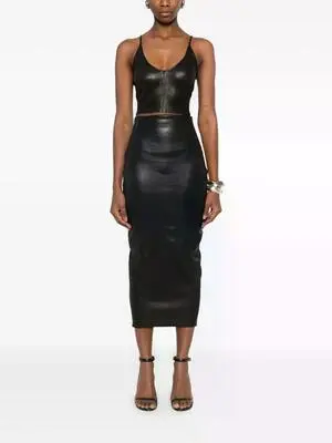 Rick Owens V-neck Spaghetti Strap Top