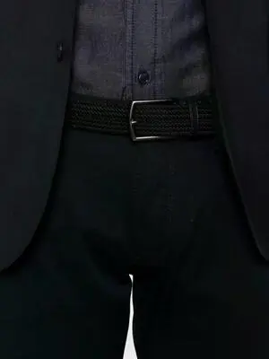 Emporio Armani Logo-plaque Trousers