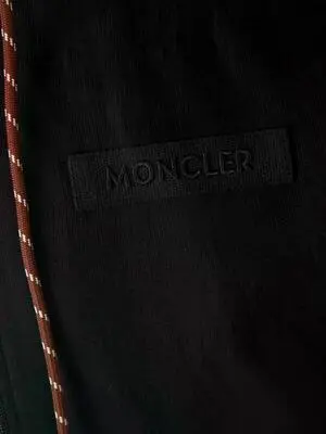 Moncler Logo Stripe Zip Up Hoodie