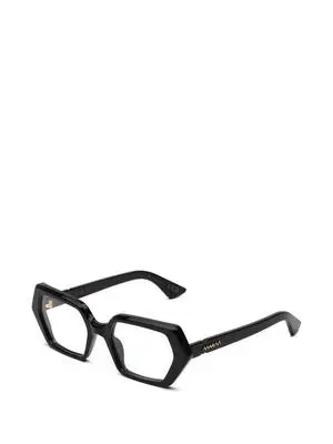 Marni Geometric Frame Glasses - Black