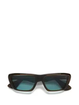 Marni Rectangle Frame Sunglasses - Brown