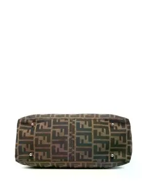 Fendi Small Zucca Canvas Tote Bag