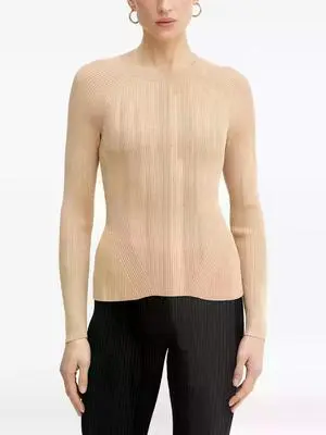 Armani Exchange Ribbed Crew Neck Long Sleeve Sweater