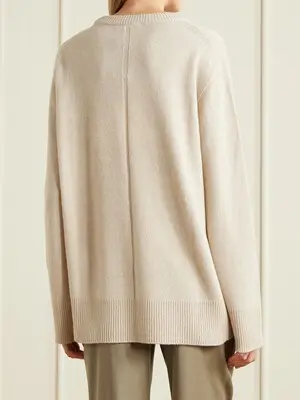 THE ROW Sibem Wool And Cashmere-blend Sweater