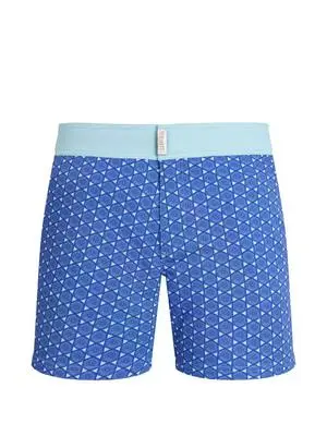 Vilebrequin Printed Swim Shorts - Blue