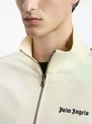 Palm Angels Logo Stripes Sweatshirt
