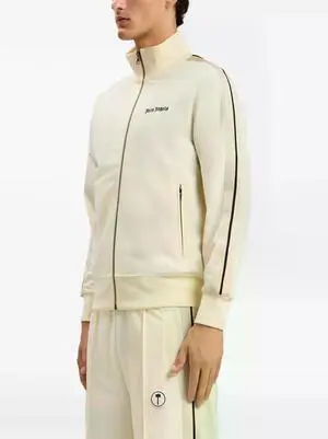 Palm Angels Logo Stripes Sweatshirt