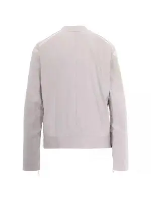 Patrizia Pepe Zipped Leather Jacket