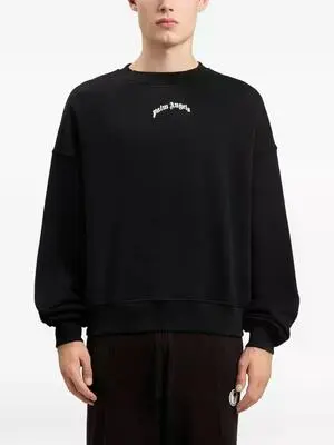 Palm Angels Curved Logo Sweatshirt
