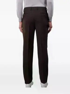 MOORER Jarvis Slw Pleated Virgin Wool Trousers