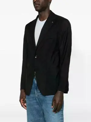 Tagliatore Single-breasted Jacket - Black