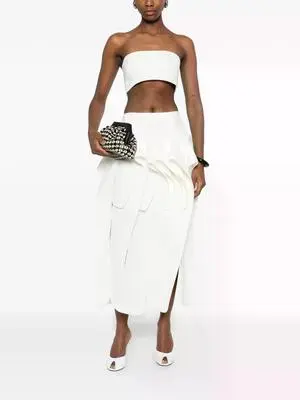 Maticevski Zip Strapless Top