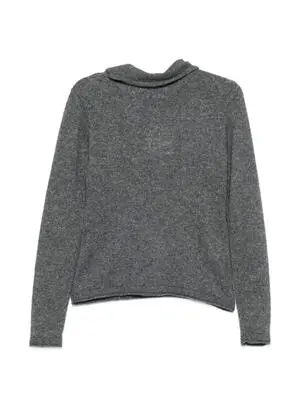 VIKTORIA CHAN Turtleneck Sweater With Tie Detail