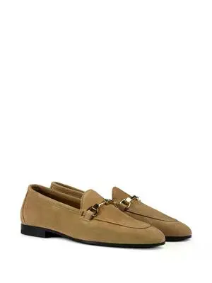 DOUCAL'S Metal Suede Loafers