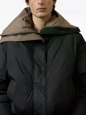 ENTIRE STUDIOS And Brown Collared Zip-up Jacket