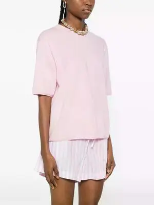 Eric Bompard Loose Round-neck T-shirt