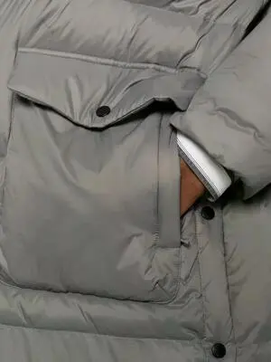 YVES SALOMON Shearling Trimmed Down Coat