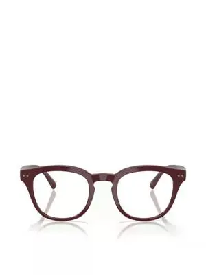 NUANCE Round-frame Glasses - Red