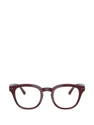 NUANCE Round-frame Glasses - Red