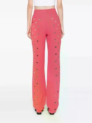SAIID KOBEISY Tailored Trousers With Eyelet Embellishment