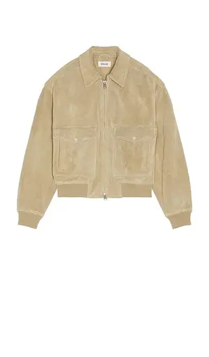 AGOLDE Emil Bomber Jacket - Brown