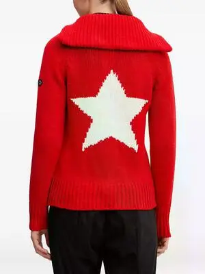 NEWLAND Piz Nair Cardigan With Star Detail