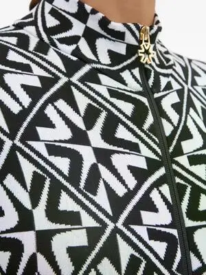 NEWLAND Geometric Zip-up Set