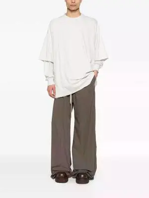 Rick Owens Geth Belas Zip Jeans - Brown