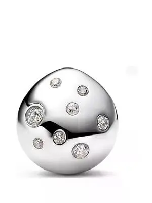 MARIA BLACK Flynn Popcorn Huggie Earring - Silver