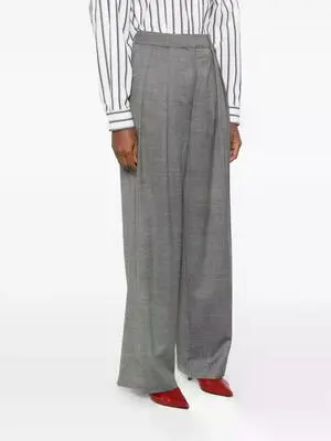 THE FRANKIE SHOP Pleated Straight Trousers