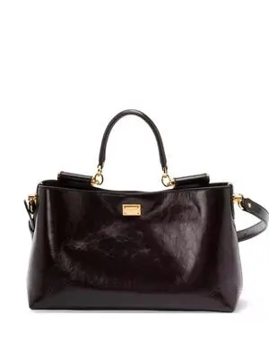 Dolce & Gabbana Medium Vittoria Tote Bag - Brown