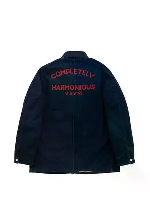 Visvim Indigo Logo Jacket - Blue