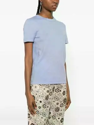 Eric Bompard Agate Cotton Round Neck T-shirt