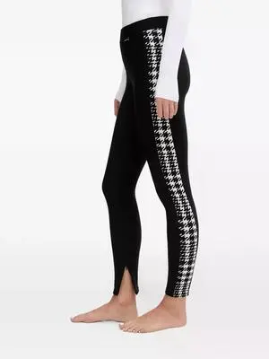 NEWLAND Houndstooth-pattern-detail Leggings