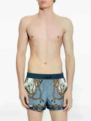 Dolce & Gabbana Printed Swim Shorts