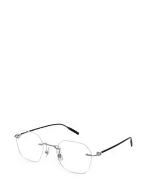 Montblanc Round Frame Eyeglasses - Silver