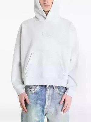 VANS Logo-embroidered Hoodie - Grey