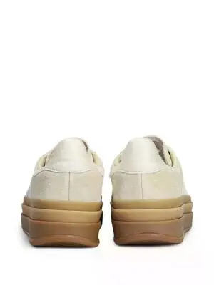 Adidas Gazelle Bold Stripes Platform Sneakers - Neutrals