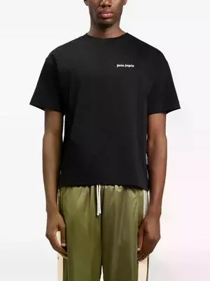 Palm Angels Logo-detail T-shirts Set - Black