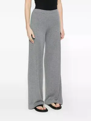 LISA YANG Aina Knitted Wide Leg Trousers
