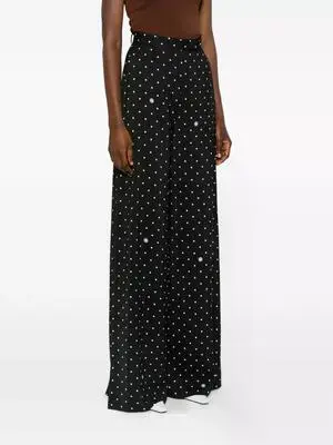 Elie Saab Polka Dot Wide-leg Trousers