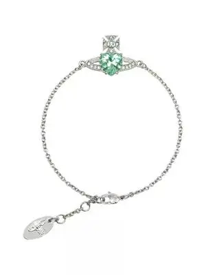 VIVIENNE WESTWOOD Ariella Heart Charm Bracelet - Silver