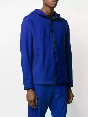 Nike Zip-front Hooded Sweatshirt - Blue