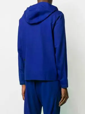 Nike Zip-front Hooded Sweatshirt - Blue