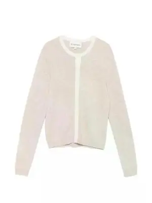 Eric Bompard Button Cardigan - Neutrals