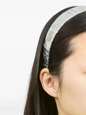 MAISON MARGIELA Logo Plaque Headband